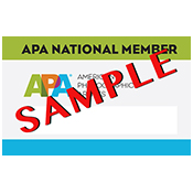 APA National ID Card Options for Members