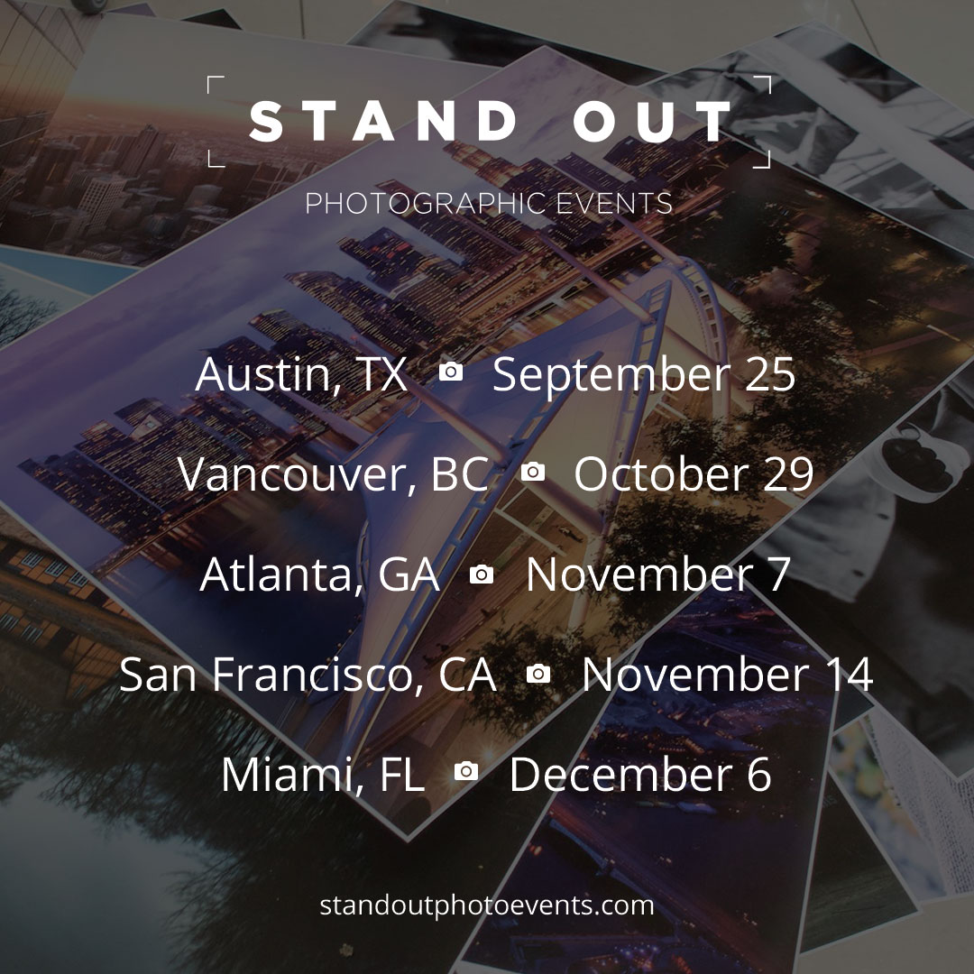 STAND OUT, Photographic Events, 2019